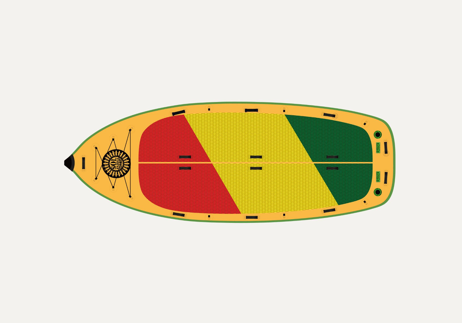 SOLfiesta Inflatable Paddle Board | Limited-Edition Lynx | SOL Classic ...
